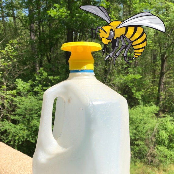 Really Good Wasp Trap for Recycled Milk Jug - Etsy