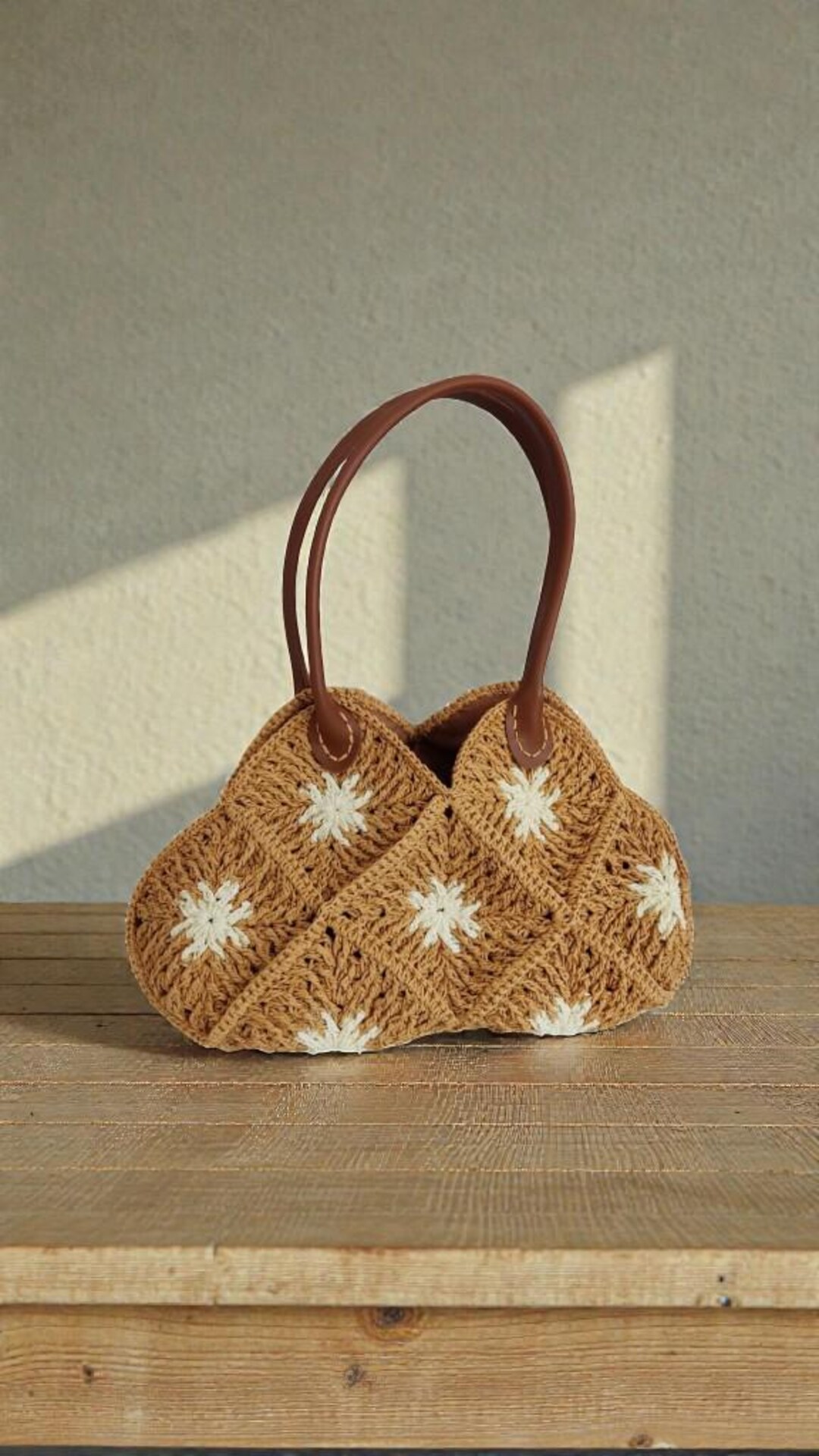 Handmade Paper Yarn Crochet Bag – Eco Friendly Boho Summer Bag - Etsy