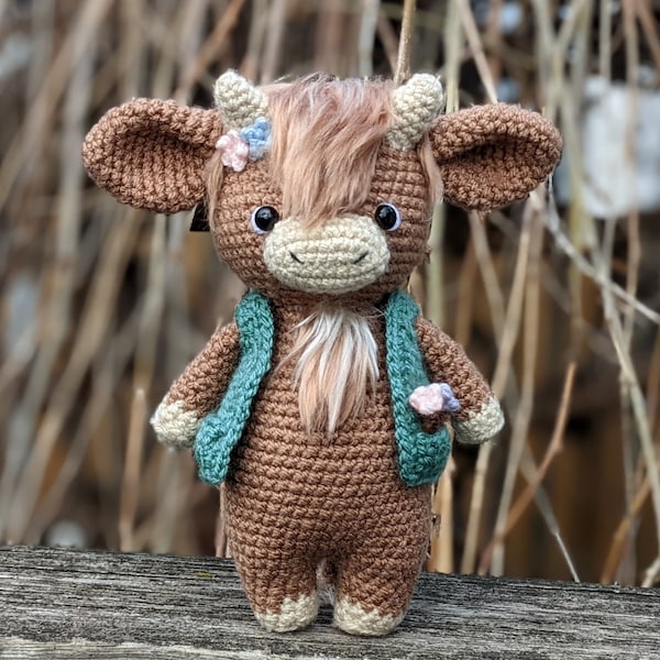 Highland Cow Crochet Pattern - Etsy