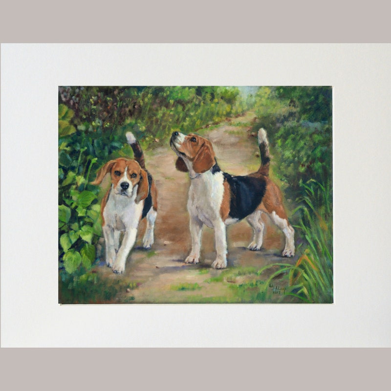 Beagle Art Print - Etsy