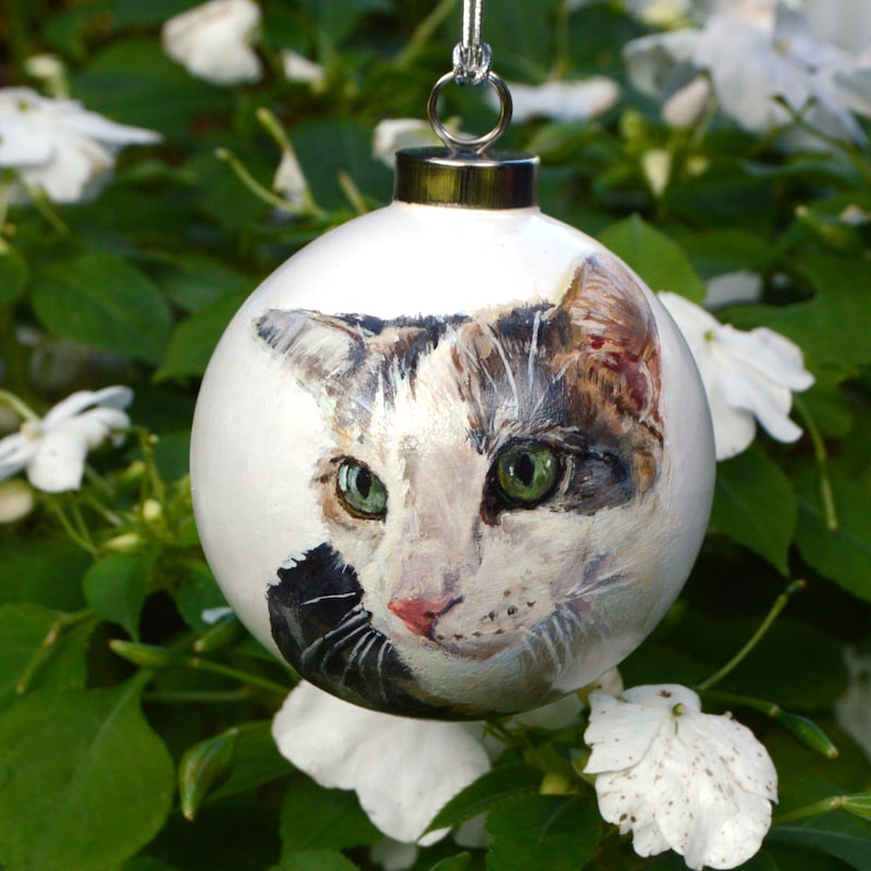 Hand Painted Cat - Etsy