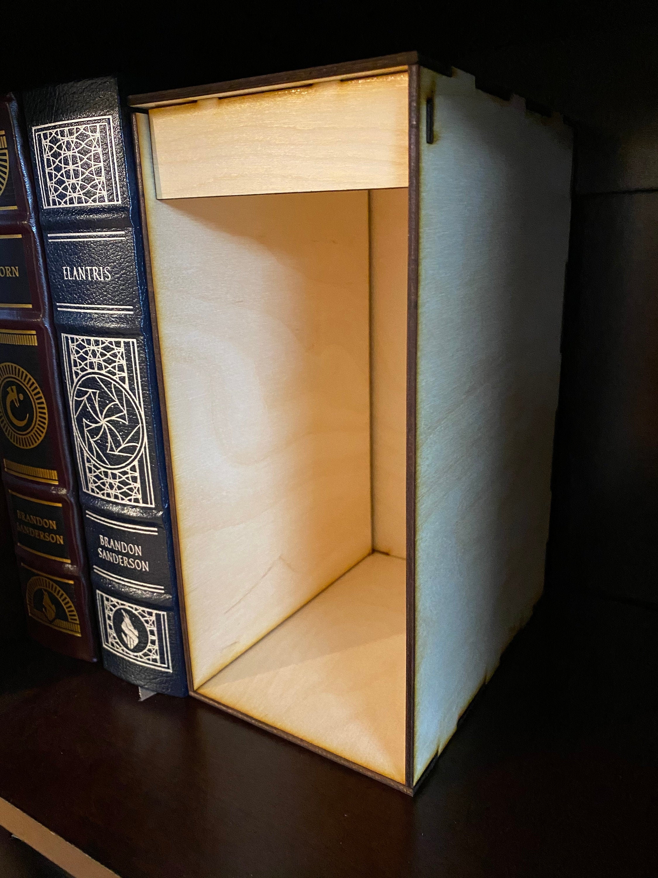 Book Nook Base Kit With Side Door Access Blank Canvas | Etsy