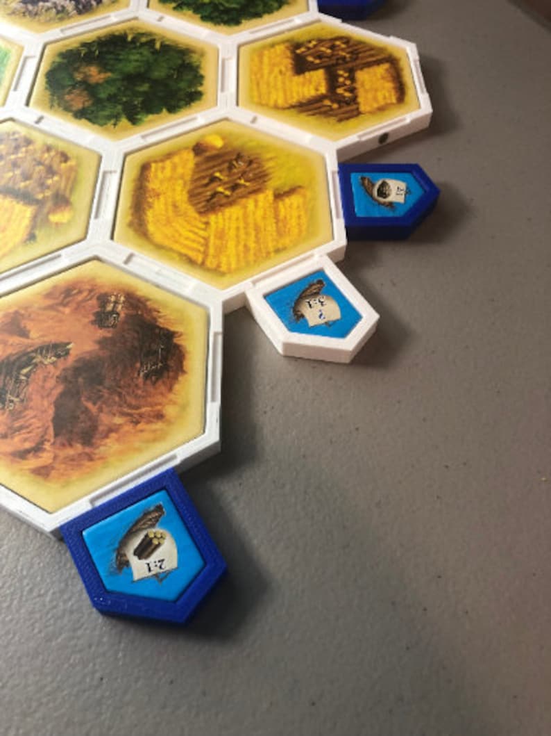 Magnetic Port Base - Board Game Upgrade Kit for Games Like Settlers - Etsy