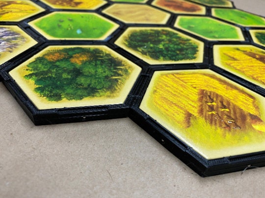 Magnetic Hex Tiles Board Game Upgrade Kit for Games Like - Etsy