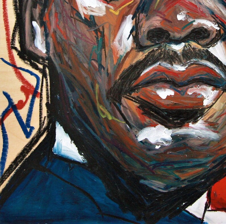 Martin Luther KING Jr. Artist PRINT Historical American | Etsy