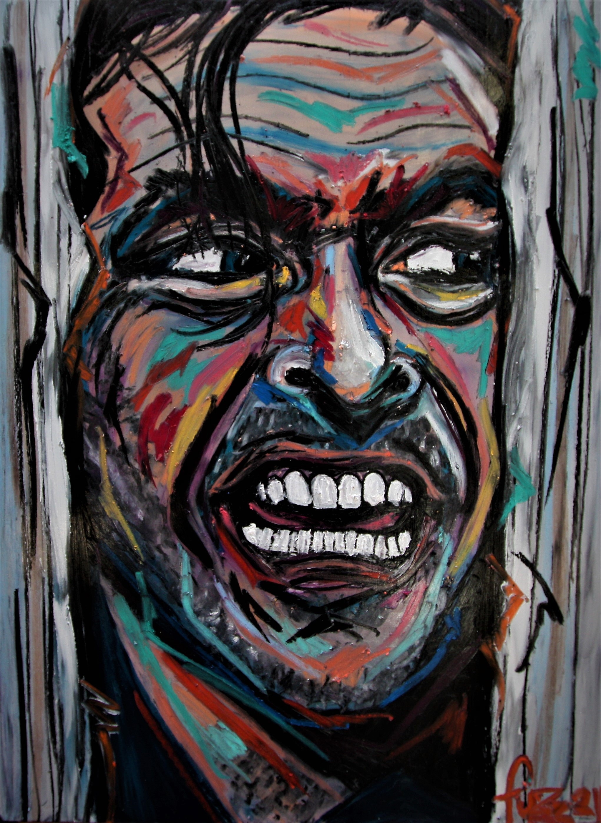 The Shining - HERE'S JOHNNY!!! - Artist PRINT, Jack Nicholson Art Print ...