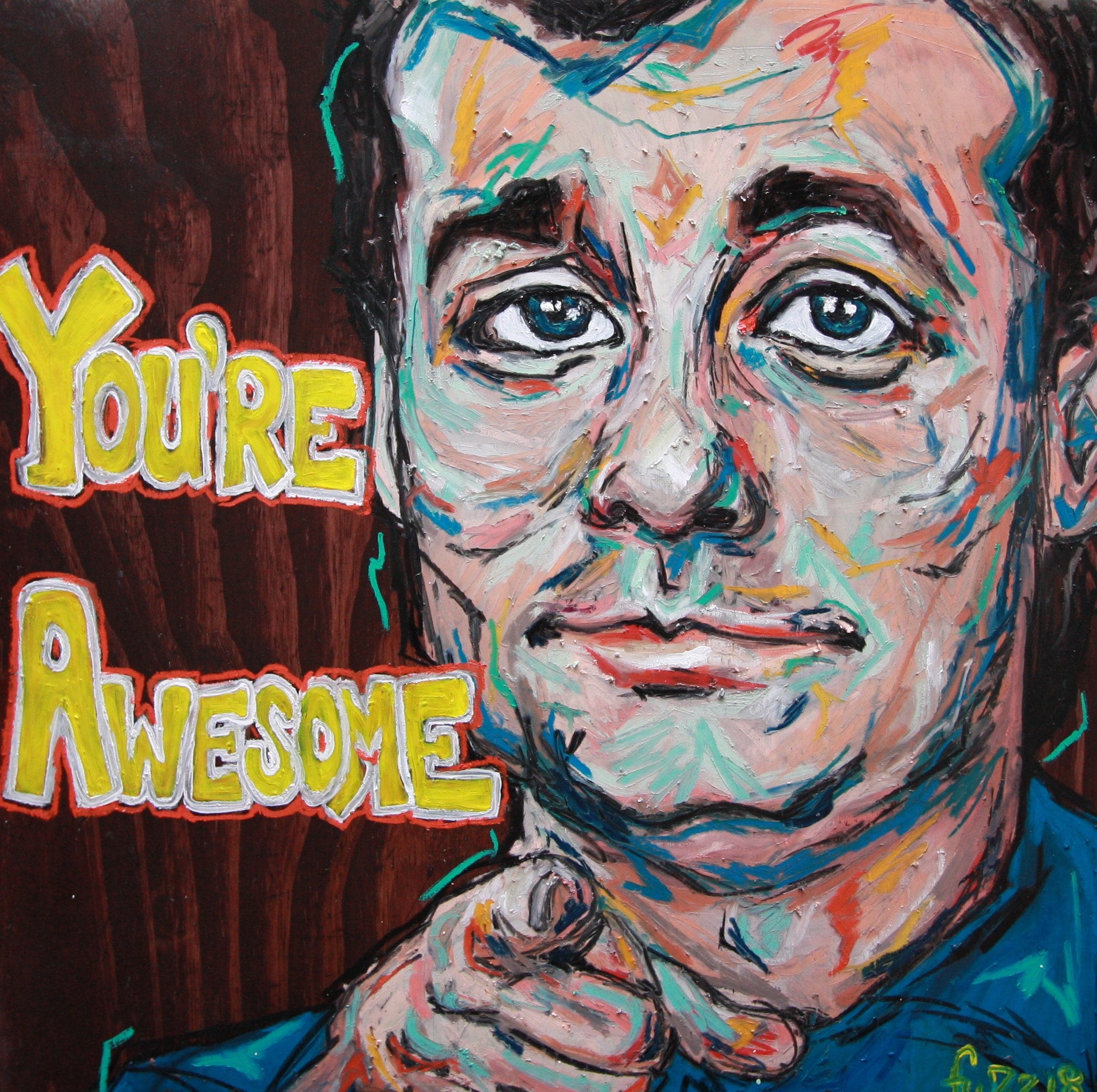 Bill Murray You're Awesome. Artist PRINT Pop Culture | Etsy