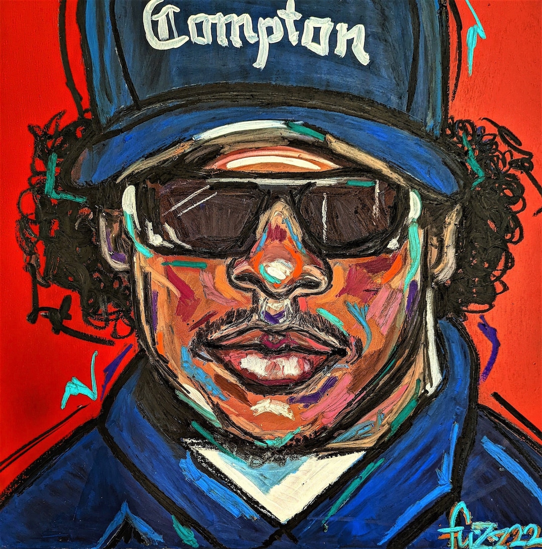 Eazy E Artist Print, Straight Outta Compton, Pop Culture Art ...