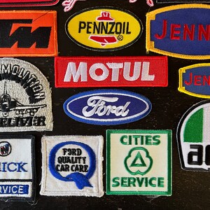 Auto PATCHES 40 AUTOMOTIVE Patches Cars Trucks Oil Gas Logo Racing ...