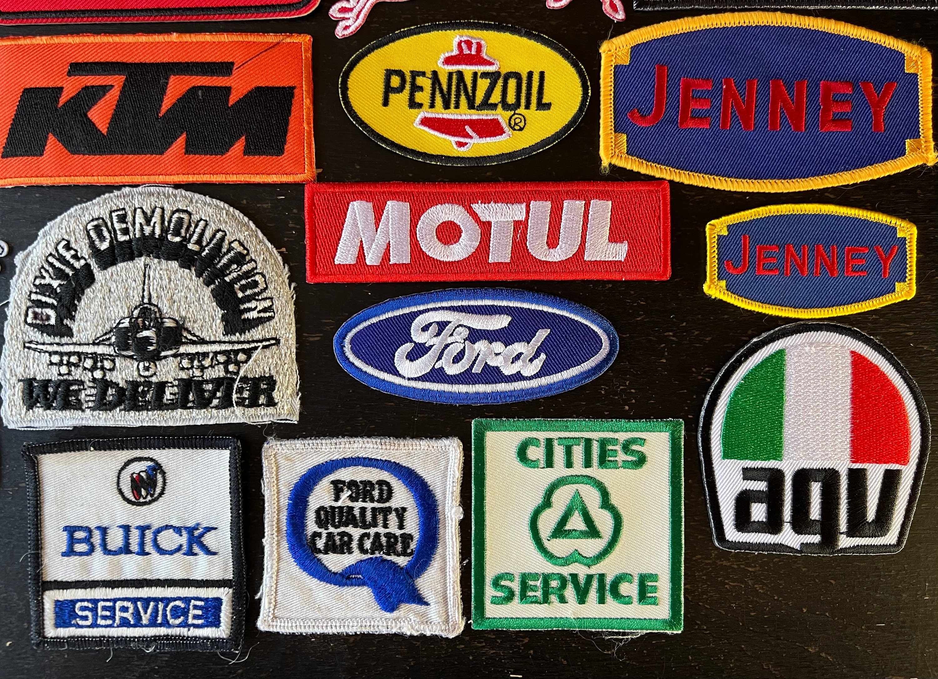 Auto PATCHES 40 AUTOMOTIVE Patches Cars Trucks Oil Gas Logo Racing ...