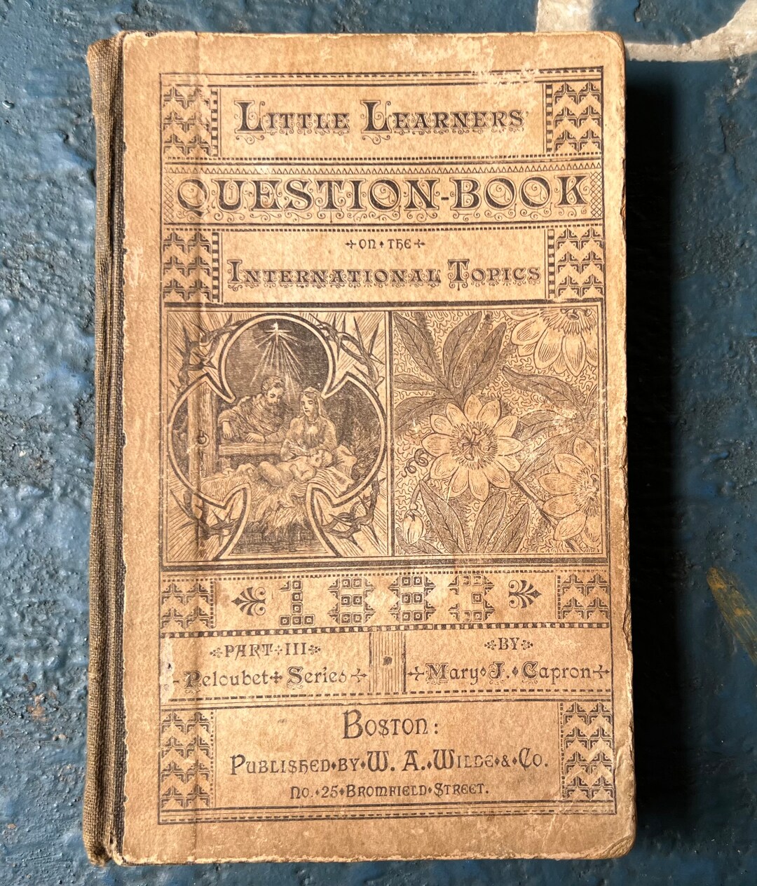 1883 Antique Sunday School Book: Little Learners Question Book - Etsy
