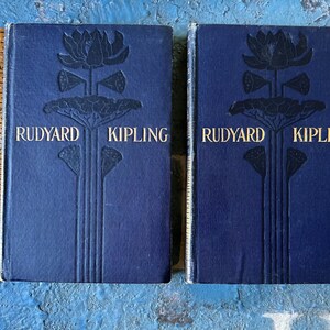 1898 Rudyard Kipling Book Set: Departmental Ditties & Barrack Room ...