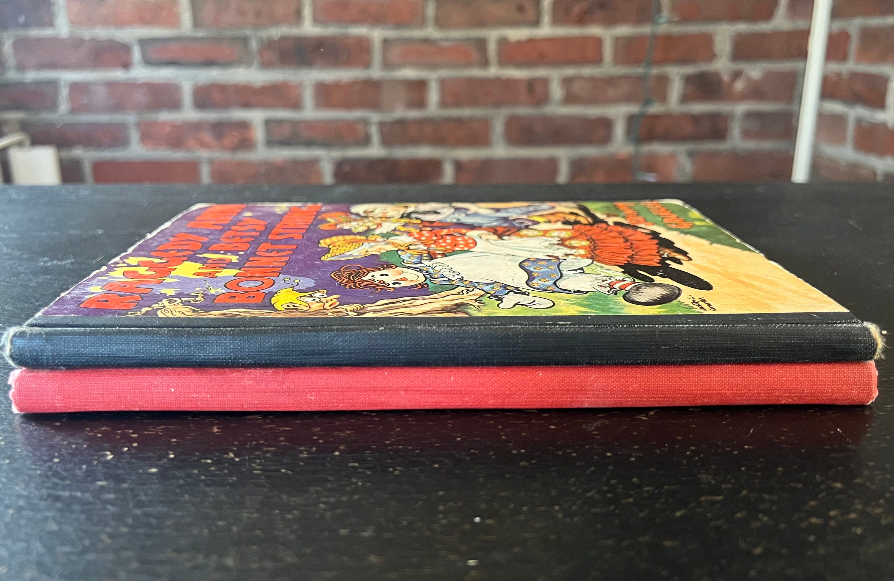 2 First Edition Raggedy Ann Books: 1943 Raggedy Ann and Betsy - Etsy