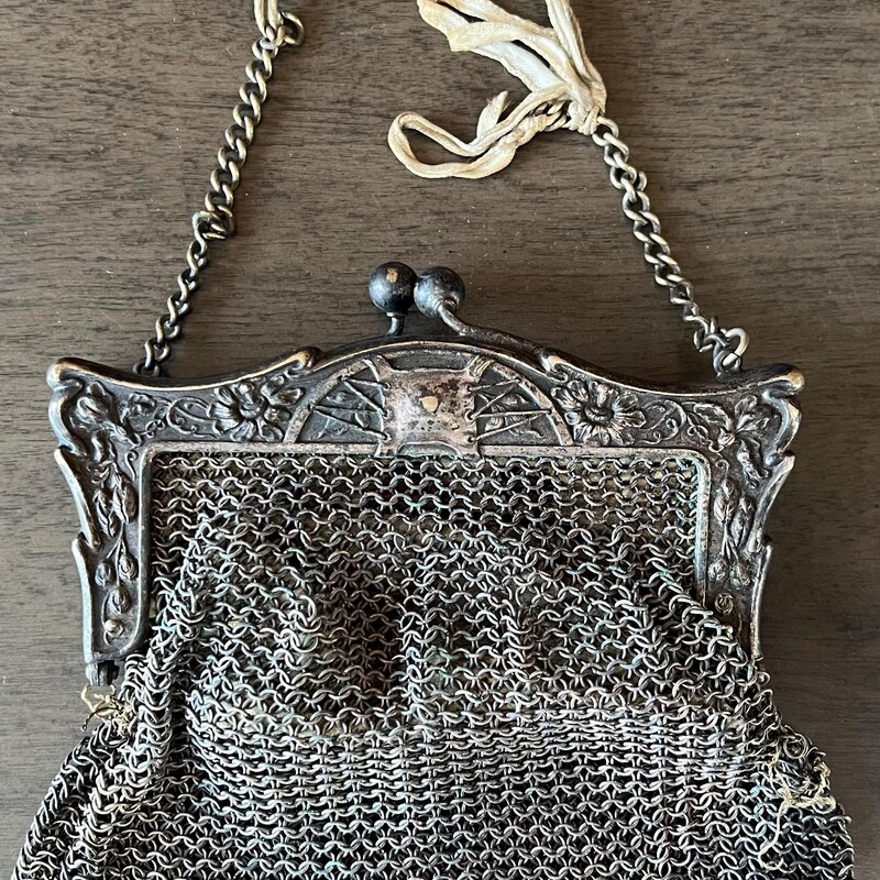 Vintage Mesh Purse - Etsy