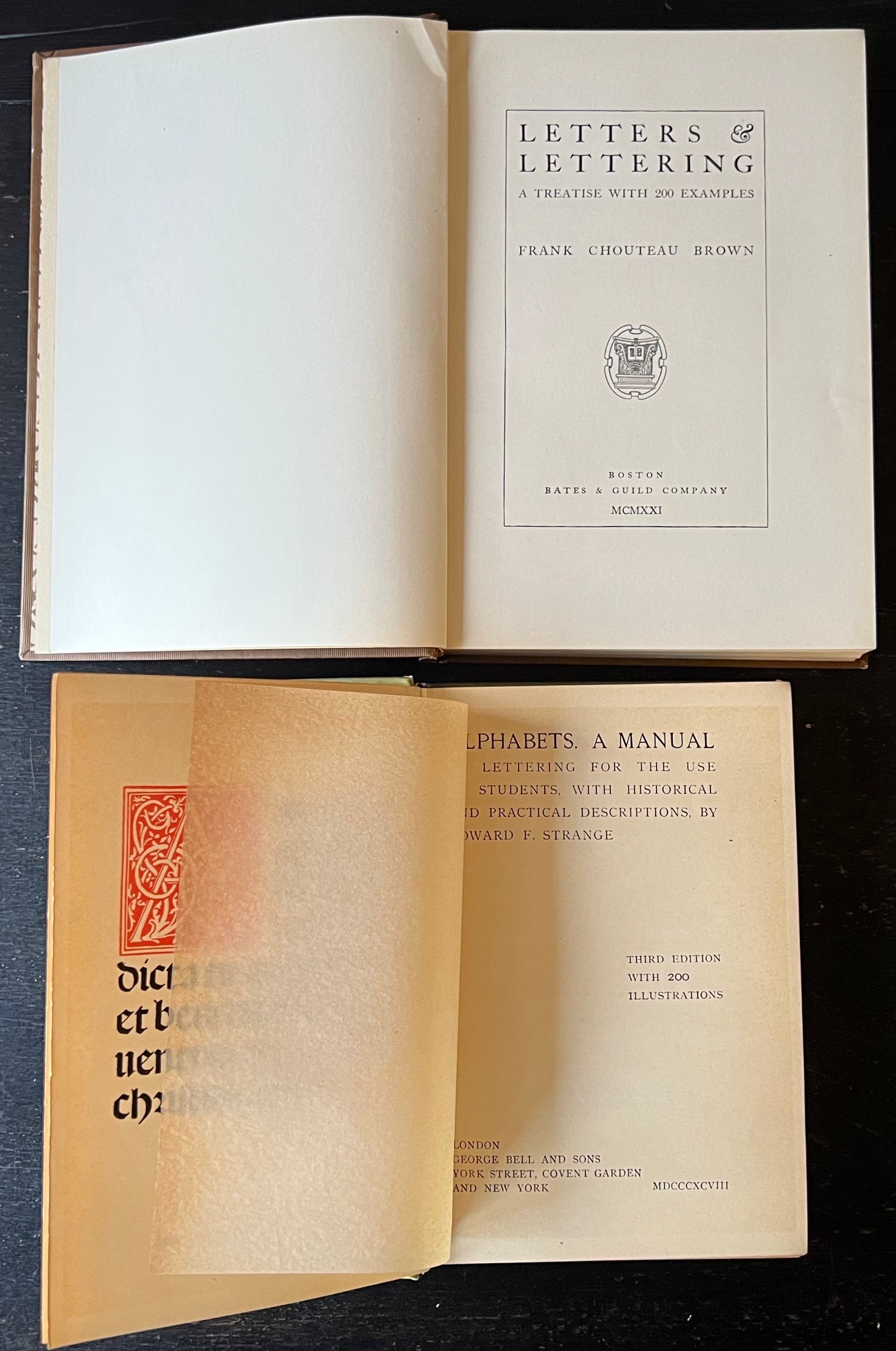 1896 Alphabets: A Manual of Lettering for the Use of Students - Etsy