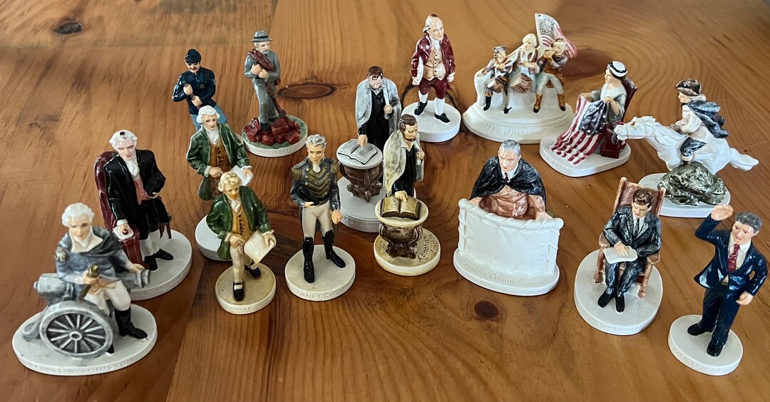 SM Lot 17 Sebastian Miniatures PRESIDENTS Betsy Ross Ben Franklin ...