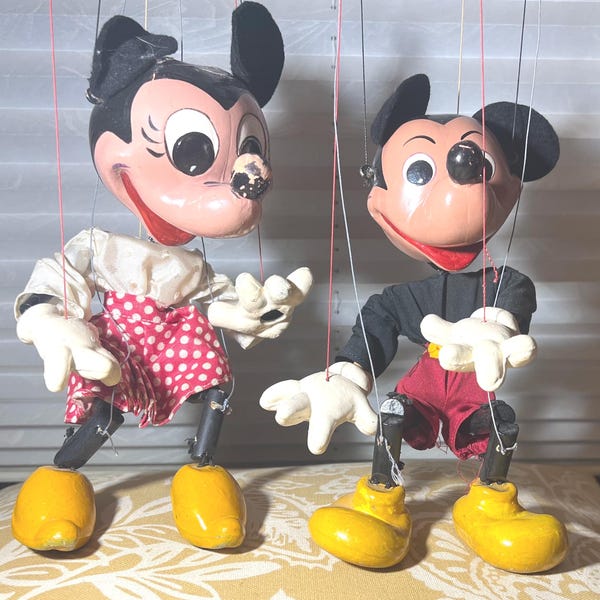Mickey Mouse Puppet - Etsy