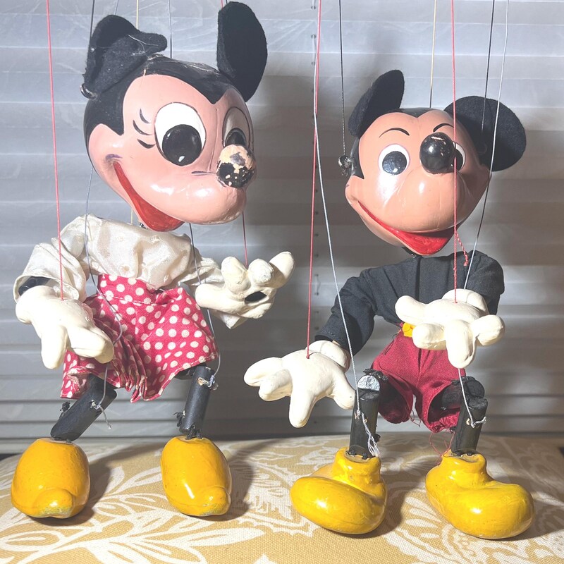 Mickey Mouse Puppet - Etsy