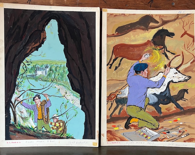 Original John Almquist Painting North Shore Country Day School Art ...