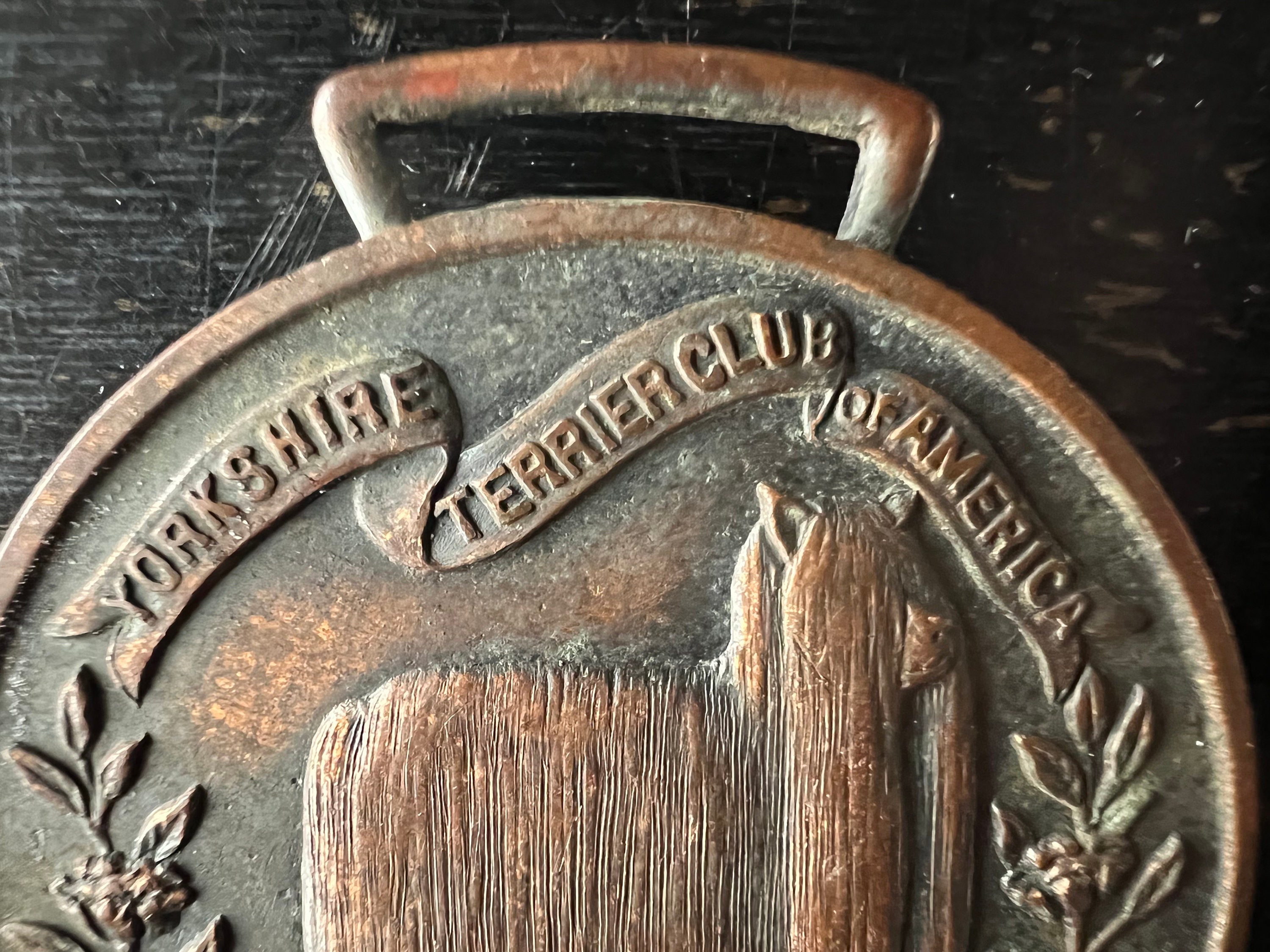 MEDAL 1910 YORKSHIRE TERRIER Club of America Dog Show Medal - Etsy