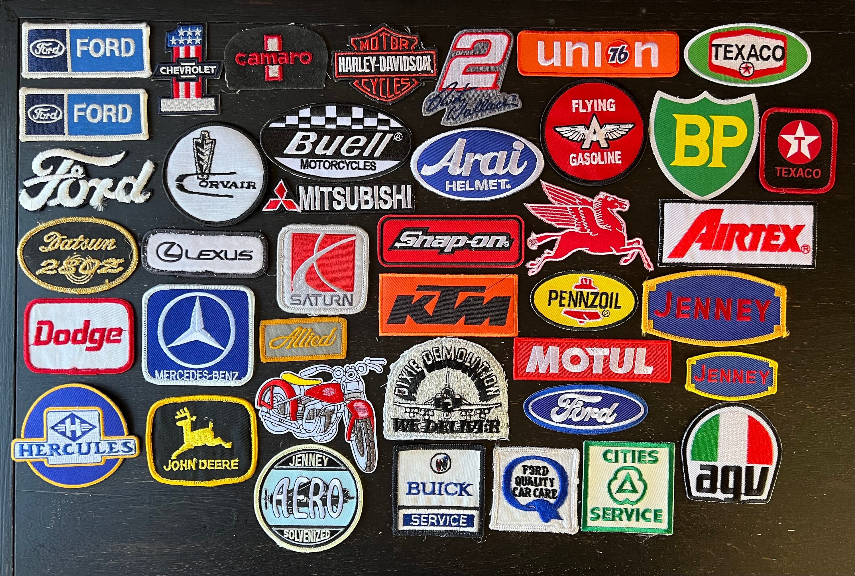 Auto PATCHES 40 AUTOMOTIVE Patches Cars Trucks Oil Gas Logo Racing ...