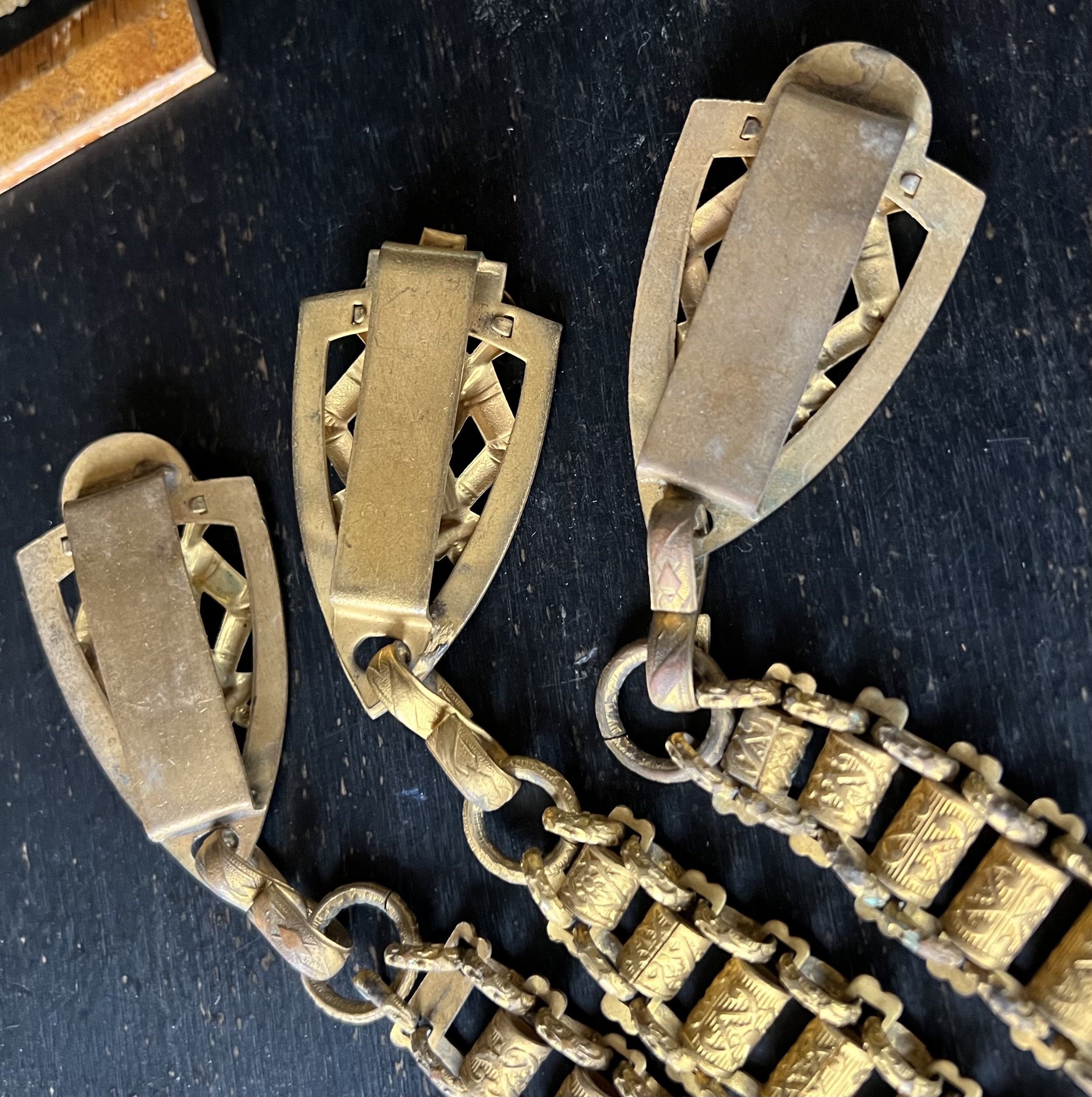 MASONIC Antique Regalia Sword Hanging CHAINS Knights Templar Uniform 3 ...