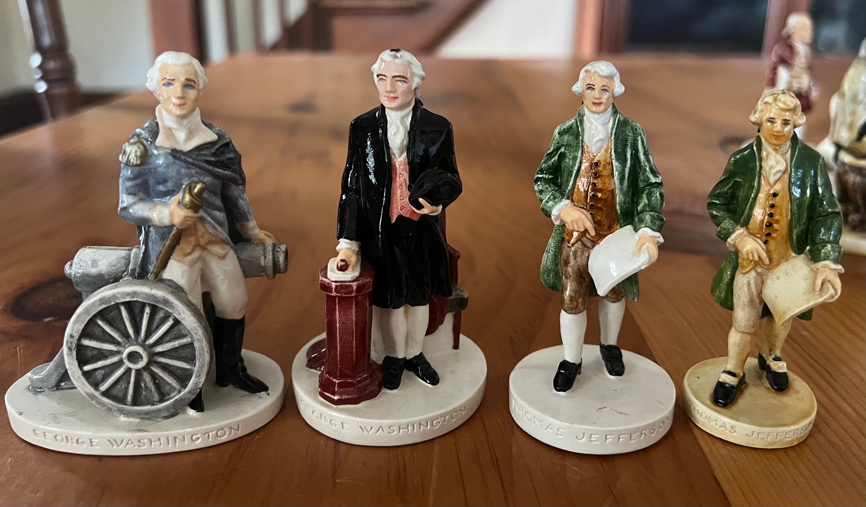 SM Lot 17 Sebastian Miniatures PRESIDENTS Betsy Ross Ben Franklin ...