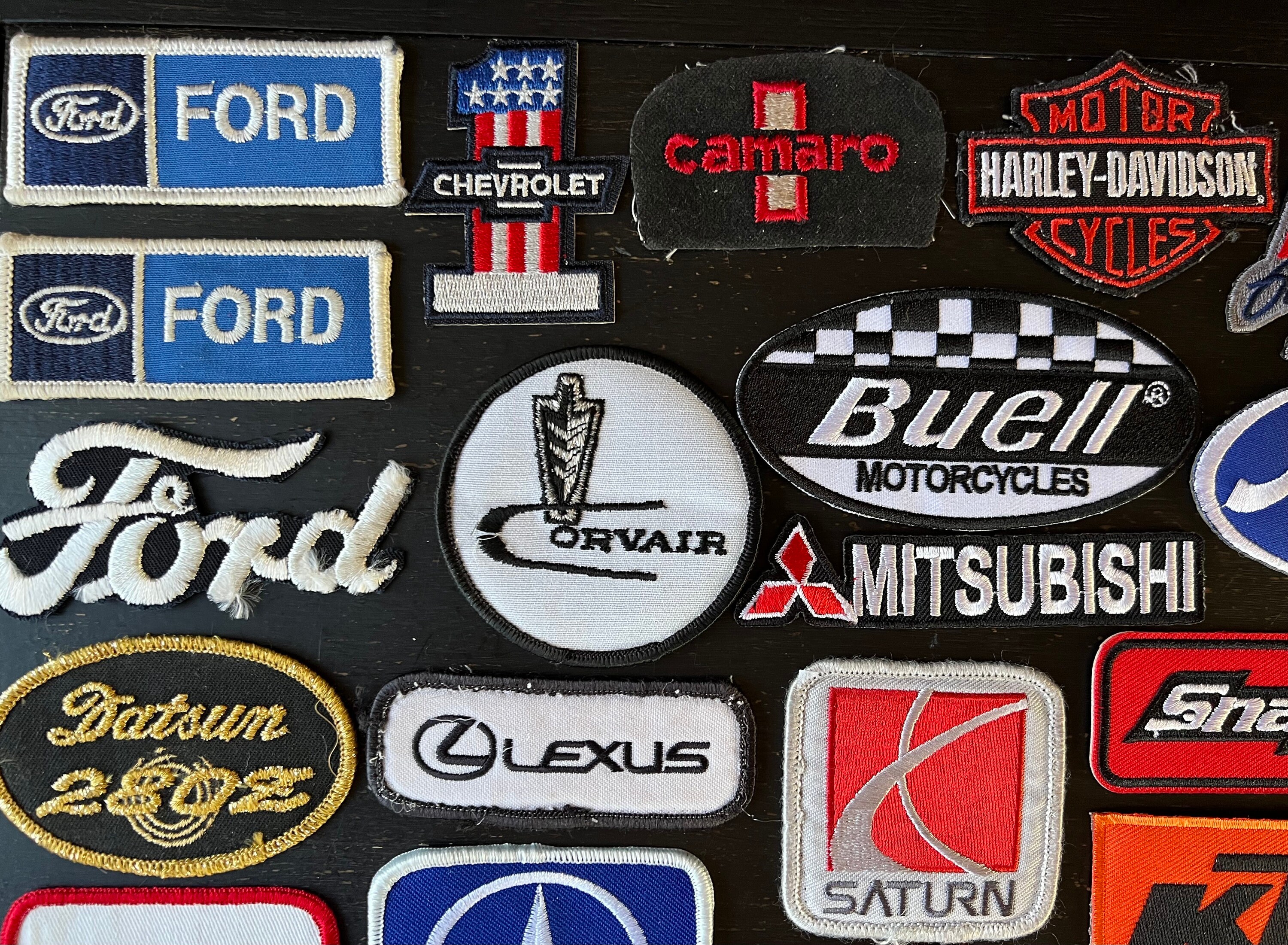 Auto PATCHES 40 AUTOMOTIVE Patches Cars Trucks Oil Gas Logo Racing ...