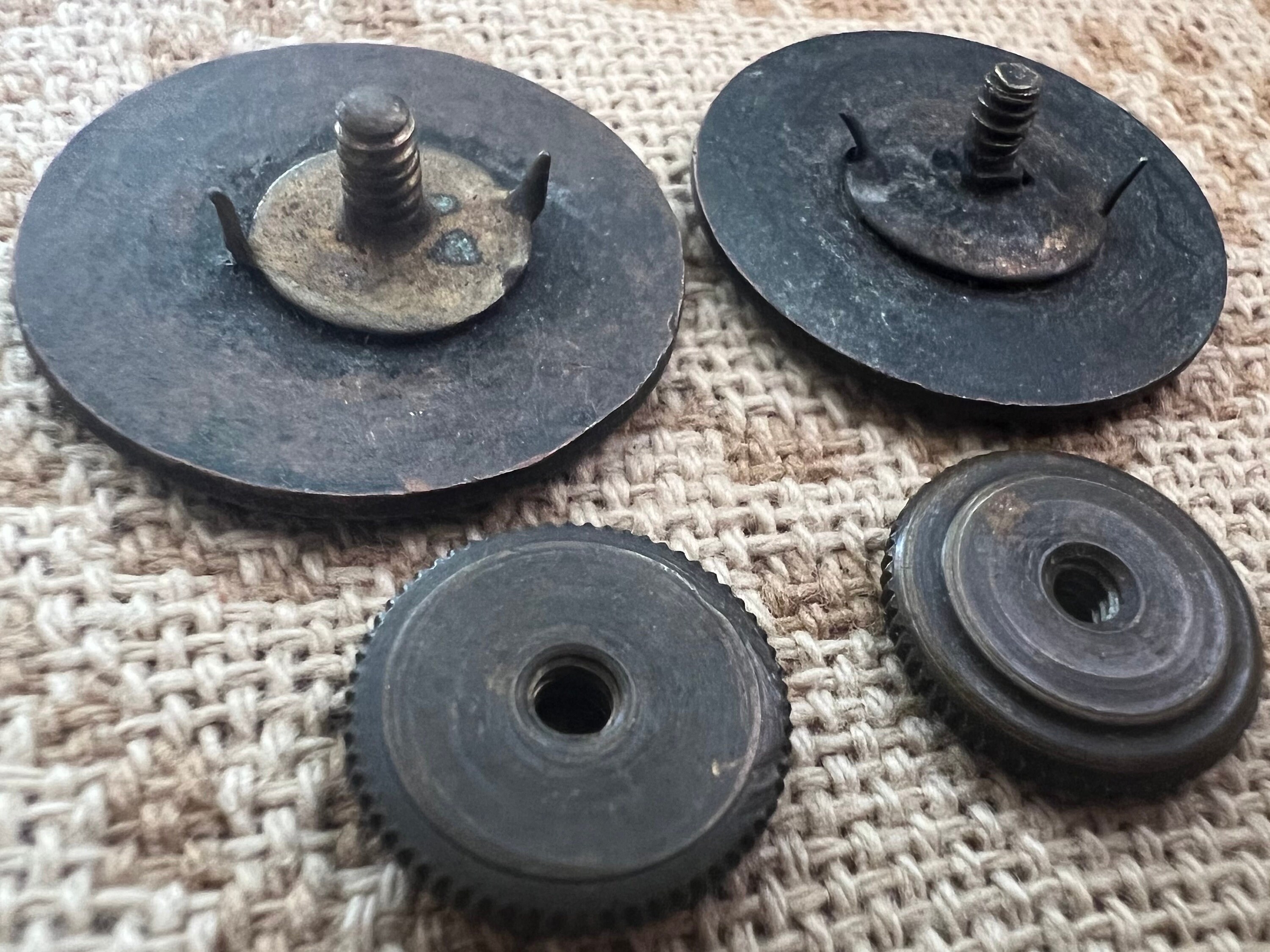 Military Collar Discs WWI US Army Corps of Engineers Company C & 73rd ...