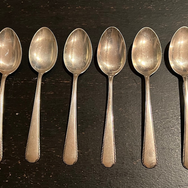 Antique Sterling Silver Spoon - Etsy