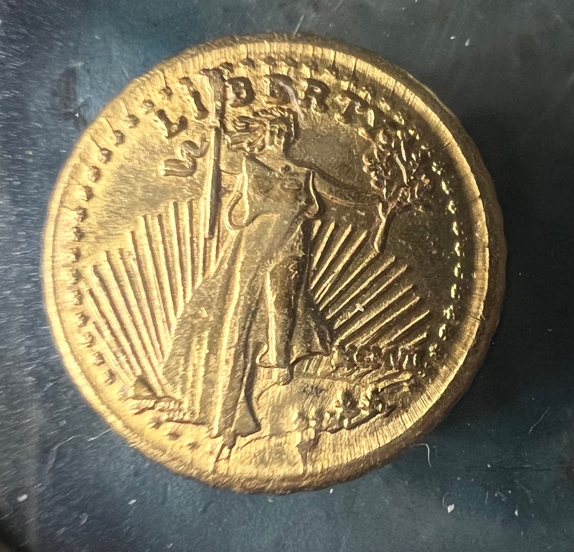 COINS 15 Mini REPRODUCTION 1907 Saint-gaudens 20 Dollar Gold Coins ...