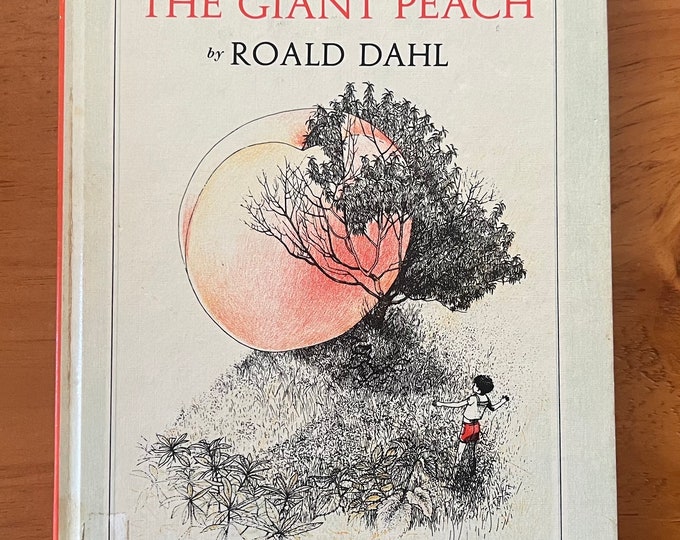 1961 First Edition James and the Giant Peach Hardcover Gibraltar ...