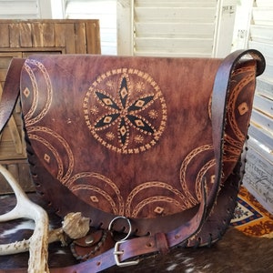 This Rustic Tooled Leather Purse is the Perfect Cowgirl Purse. This ...