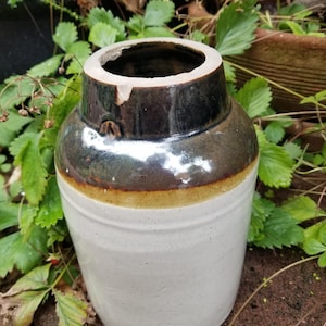 Primitive Crusty Antique Stoneware Crocks. Choose From Four of These ...