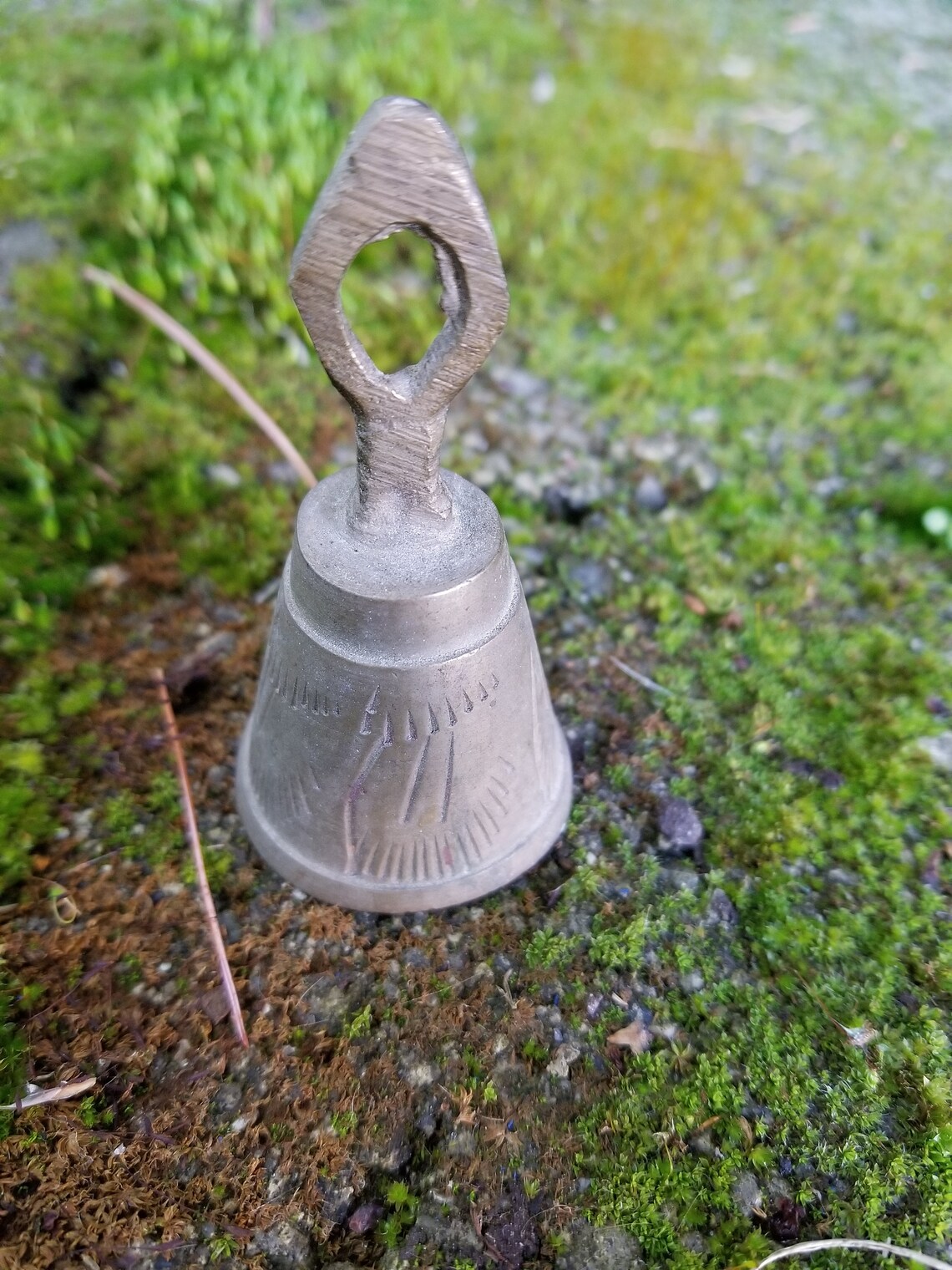 A Trio of Small Crusty Rusty Bells. Eclectic Trio of Brass - Etsy