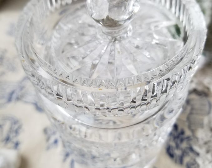 Absolutely Stunning Waterford Crystal Jam Jar With Slotted Lid. This ...