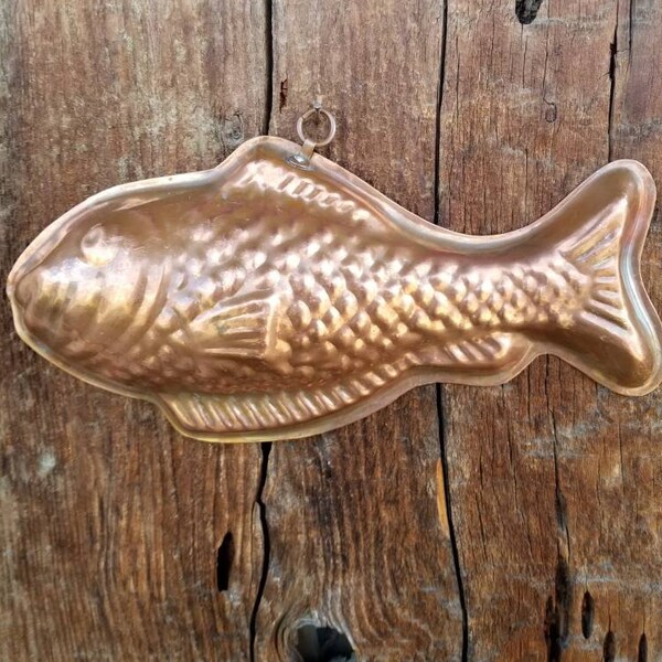Copper Fish Mold - Etsy