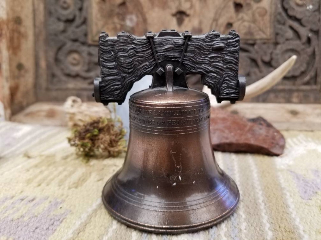 Vintage Copper Liberty Bell. This Small Liberty Bell Replica is a ...