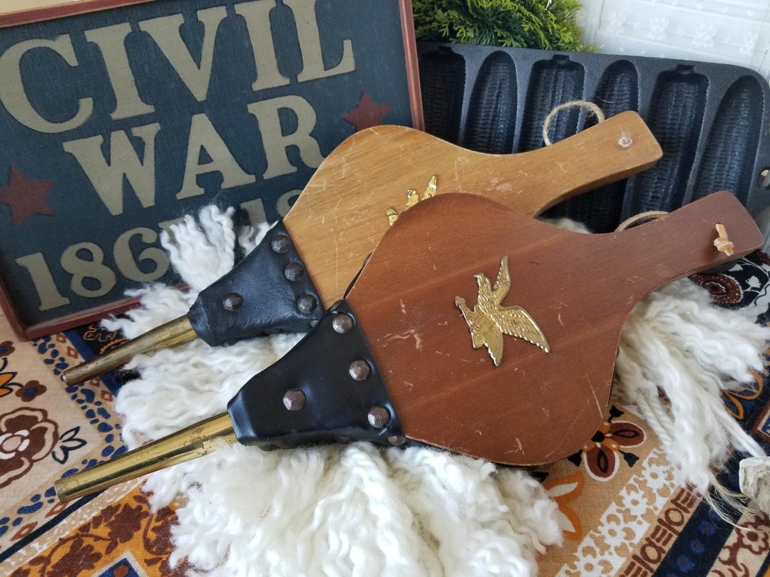 Vintage Fireplace Bellows. Hang These Rustic Fully Functioning Bellows ...