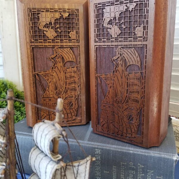 Rustic Bookends - Etsy