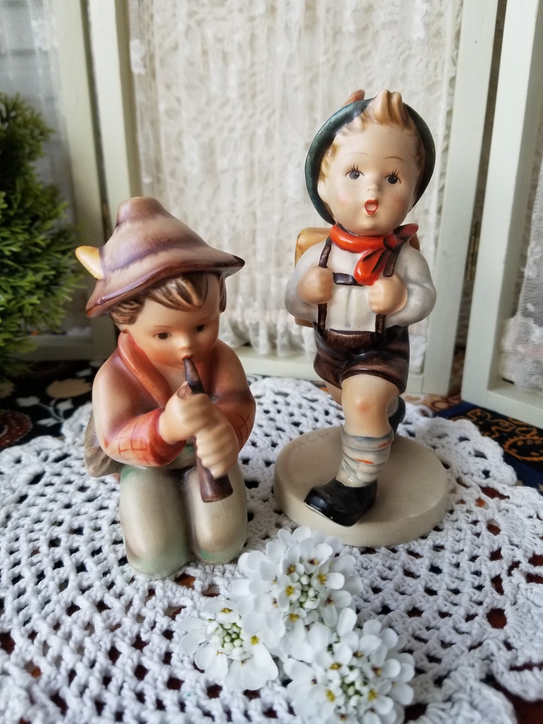 Vintage Hummel Boy Figurines. Choose From Either of These Adorable Authentic Vintage Goeble ...