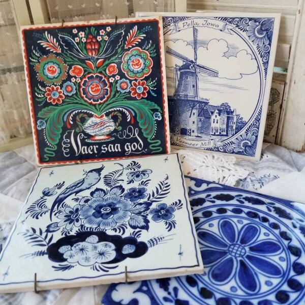 Handcrafted Tiles - Etsy