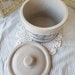 Sweet Farmhouse Blue and Cream Stoneware Crock. This Adorable Farmhouse ...