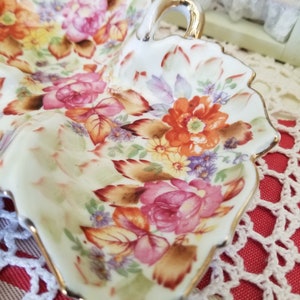 Spectacular Vibrant Hand-painted and Numbered Saji Fancy China. This ...