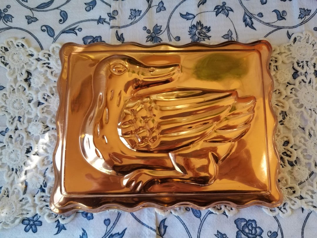 Vintage Frenchcountry Inspired Duck Copper Mold. Add a Hint of French ...