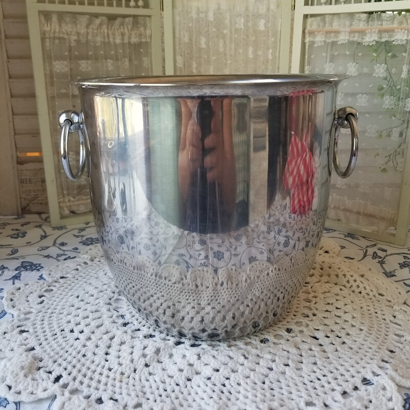 Silver Ice Bucket - Etsy