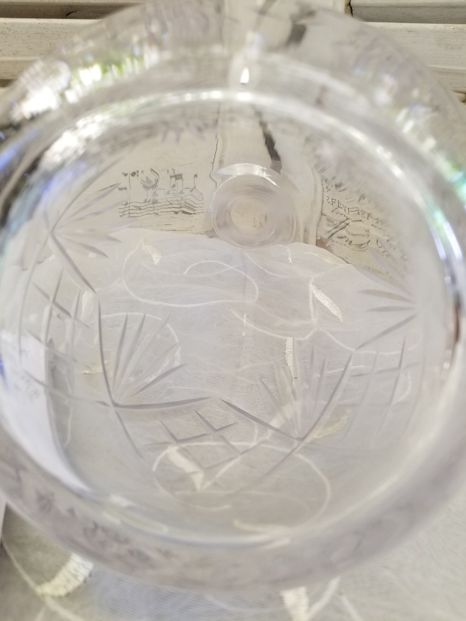 Exquisite French Cut Crystal Decanter. Sparkling Crystal - Etsy