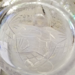 Exquisite French Cut Crystal Decanter. Sparkling Crystal Decanter From ...