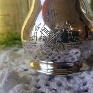 Beautiful Heavy 1935 Original Wellner Silver Plated Creamer. This ...