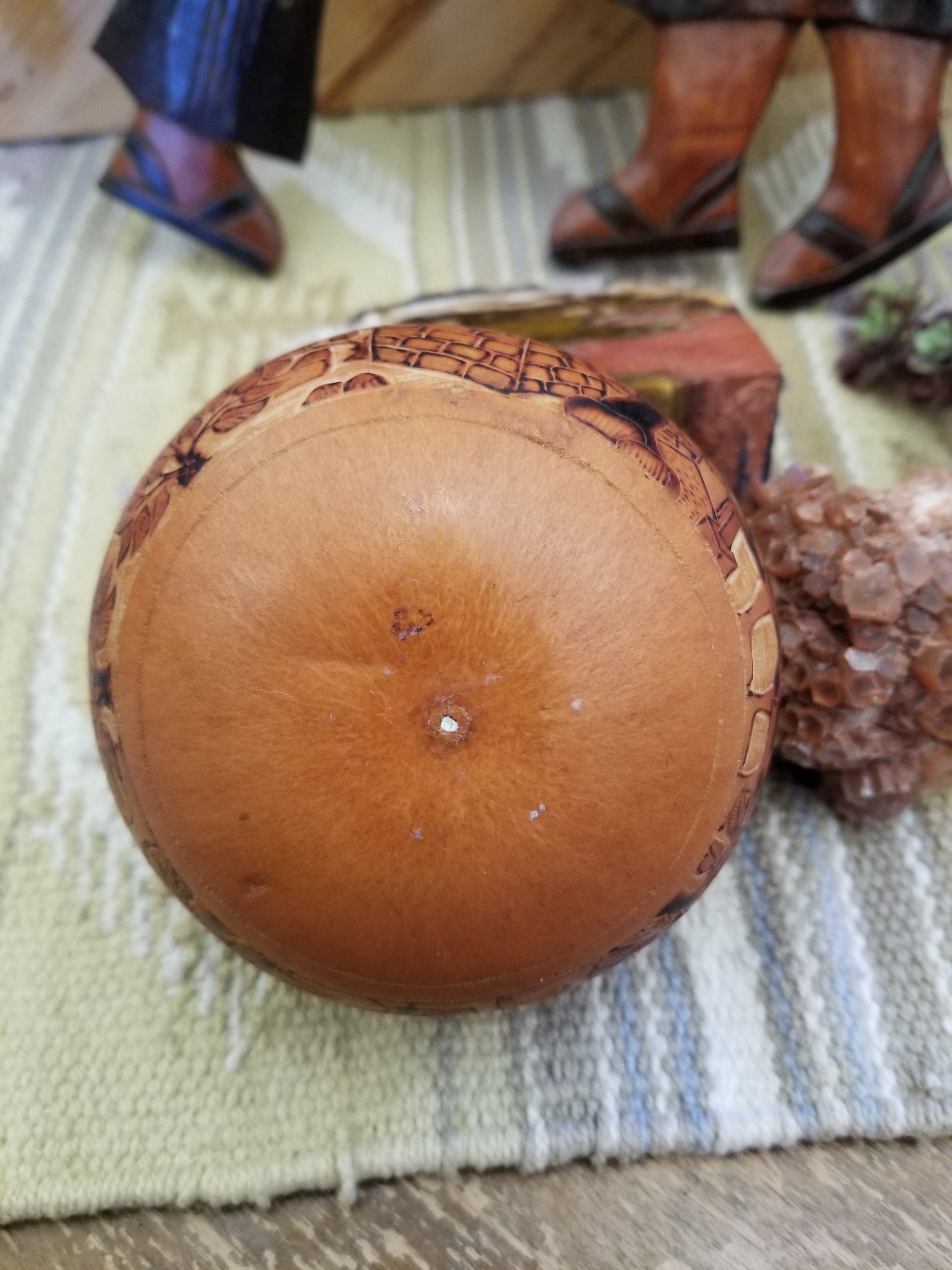 Intricately Hand-carved Peruvian Gourd Shaker. Featuring - Etsy